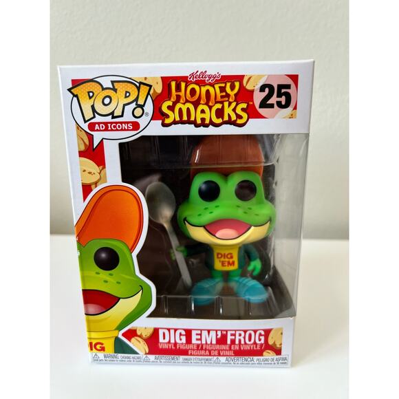 Funko | Toys | Funko Pop Ad Icons Honey Smacks Dig Em Frog Collectible ...
